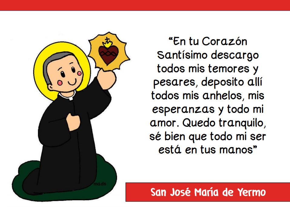 El Corazón de Jesús y los santos, San José María de Yermo - Corazón de ...