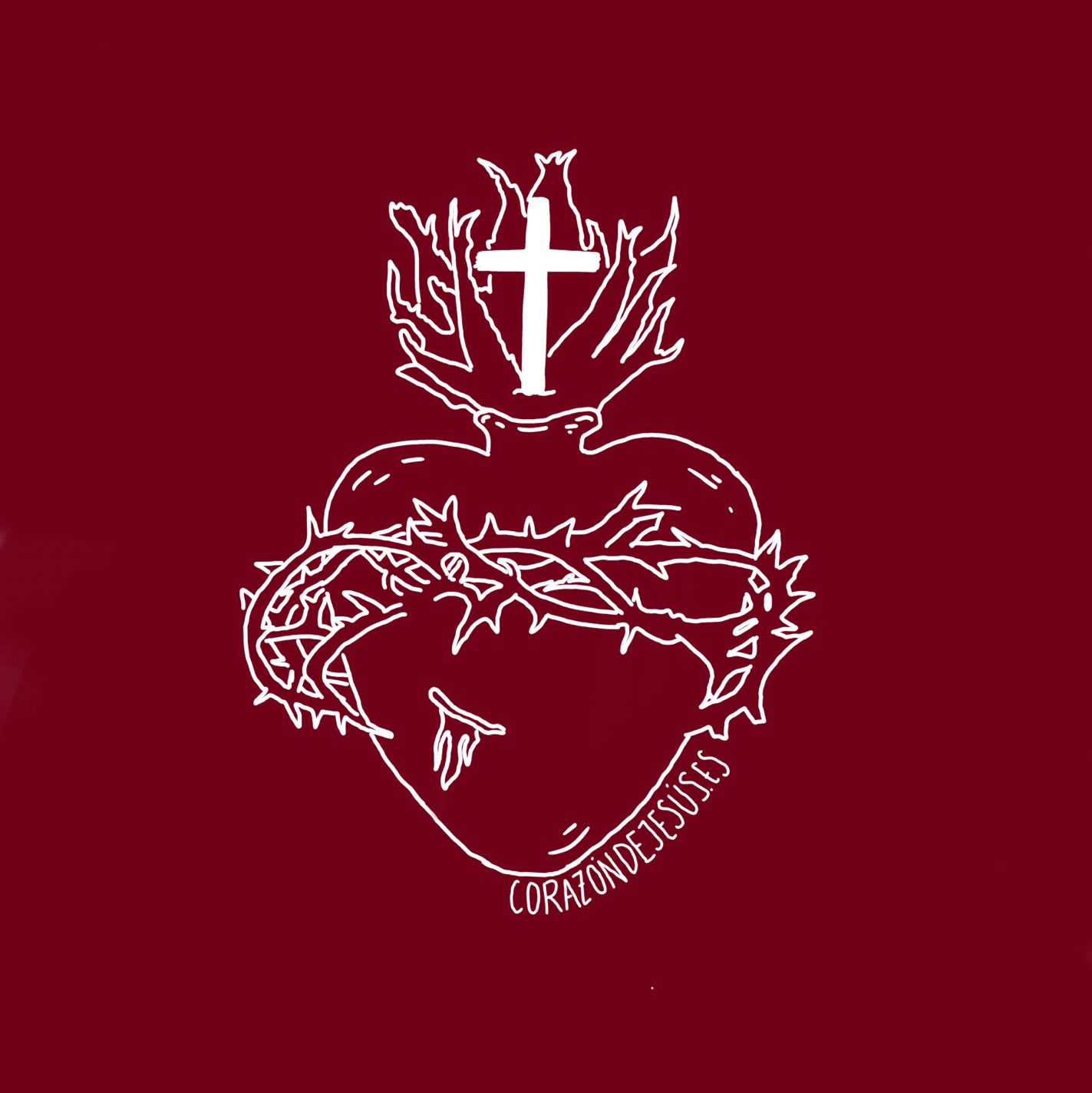 Corazon De Jesus Logo Sagrado Corazon Jesus Y Maria – Mi Santuario